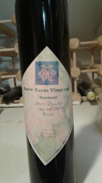 2016 Snow Farm Winery Vignoles Late Harvest Vignoles, USA, Vermont ...