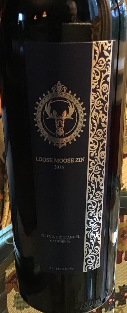 2016 Loose Moose Zin Old Vine Zinfandel, USA, California - CellarTracker